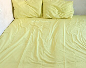 Pastel Yellow Bedding - Etsy