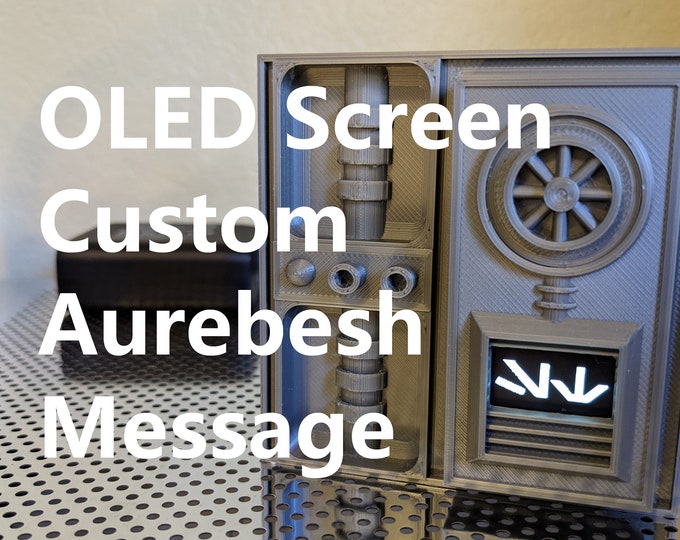 Custom Star Wars Aurebesh OLED Screen - Perfect for Cosplay / Costume / Display Projects - Etsy