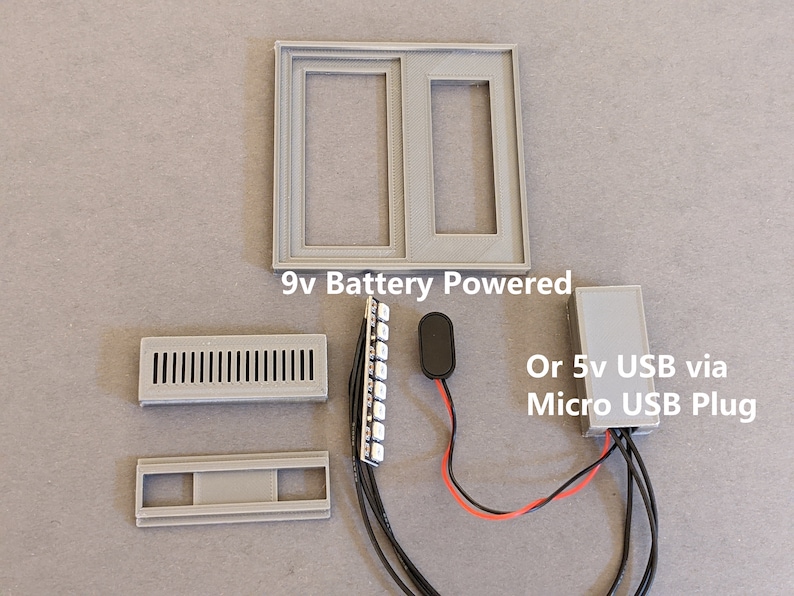 LED Animated Star Wars Greeblie Plate Kit V3 USB and 9V - Etsy