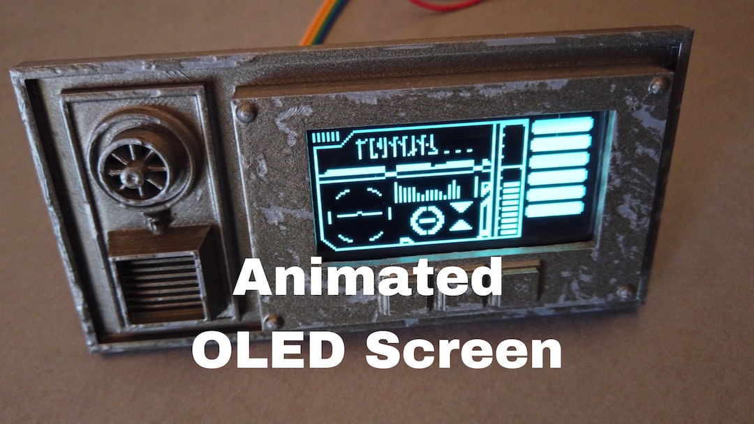 Star Wars OLED Screen Greeblie - Large 2.42" - Perfect for Cosplay ...