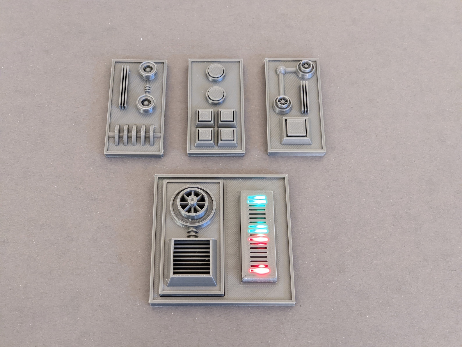 LED Animated Star Wars Greeblie Plate Kit V3 USB and 9V - Etsy