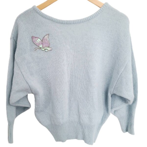 Y2k Sequin Butterfly Top - Etsy