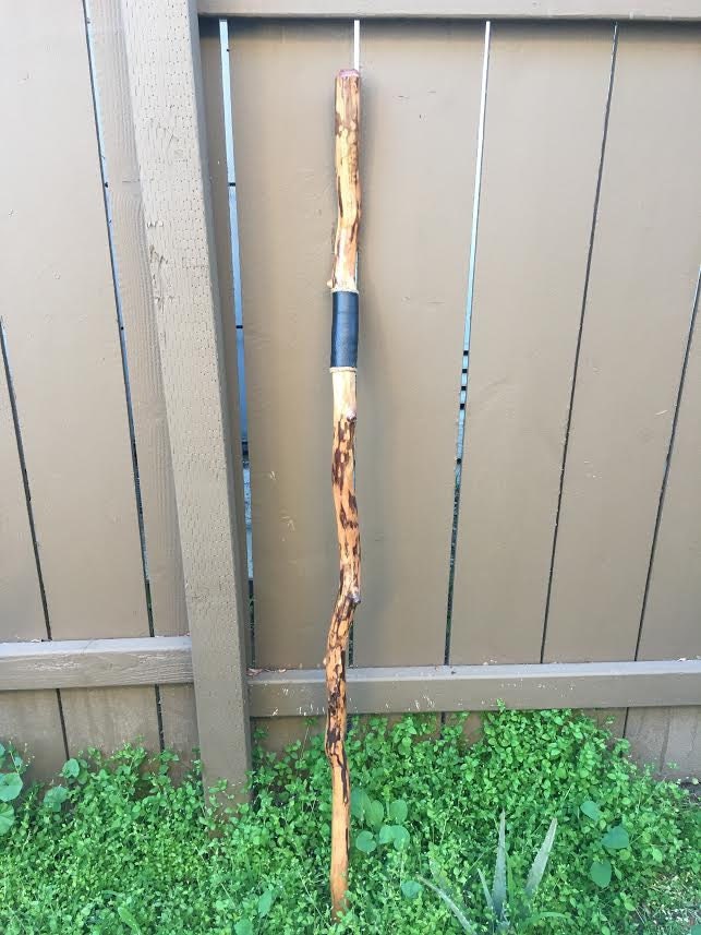 Natural Wood Walking Staff - Etsy