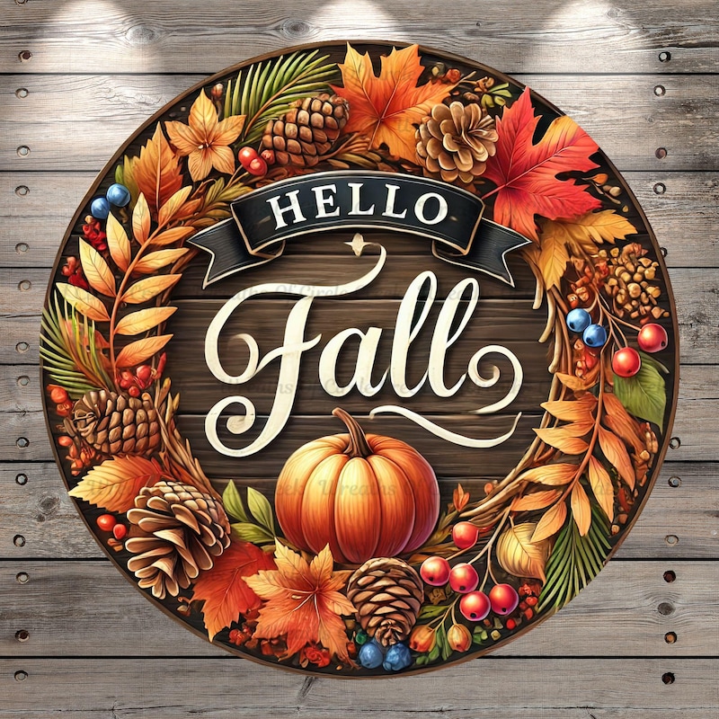 Small Fall Sign - Etsy