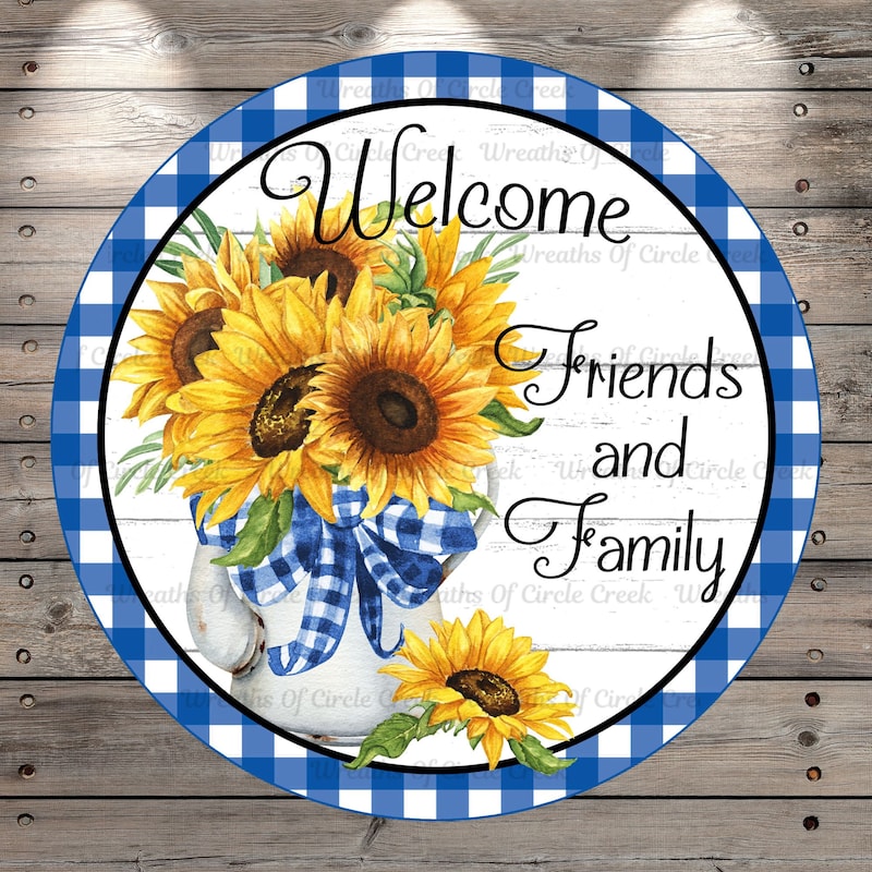 Sunflower Porch Sign - Etsy