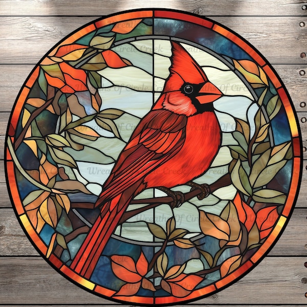 Metal Cardinal Wreath Etsy