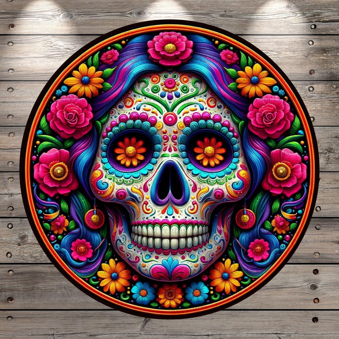 Sugar Skull, Calaveras De Azucar, Day of the Dead, Dia De Los Muertos ...