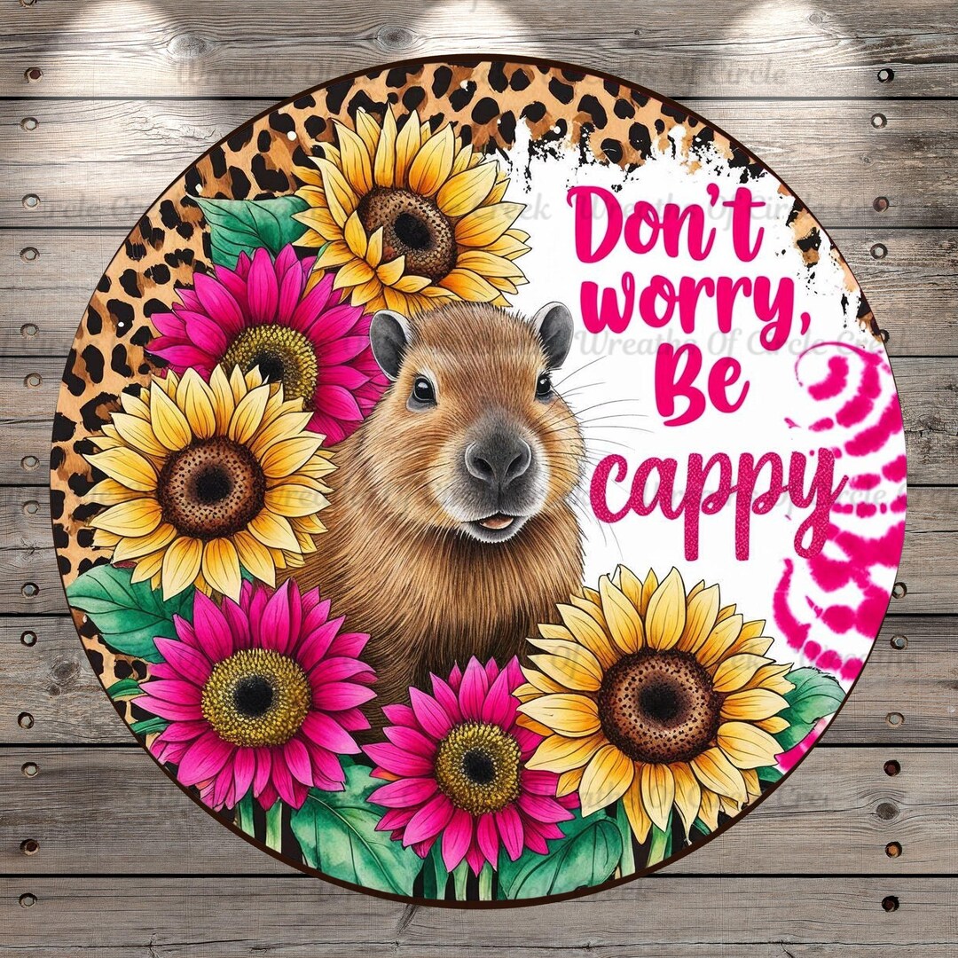 Cute Capybara, Don't Worry Be Cappy | Wildlife Animal Lovers ...