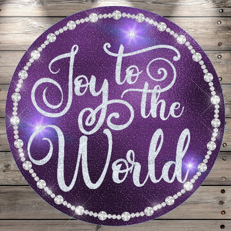Joy Metal Sign - Etsy