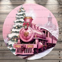 Pink Train - Etsy