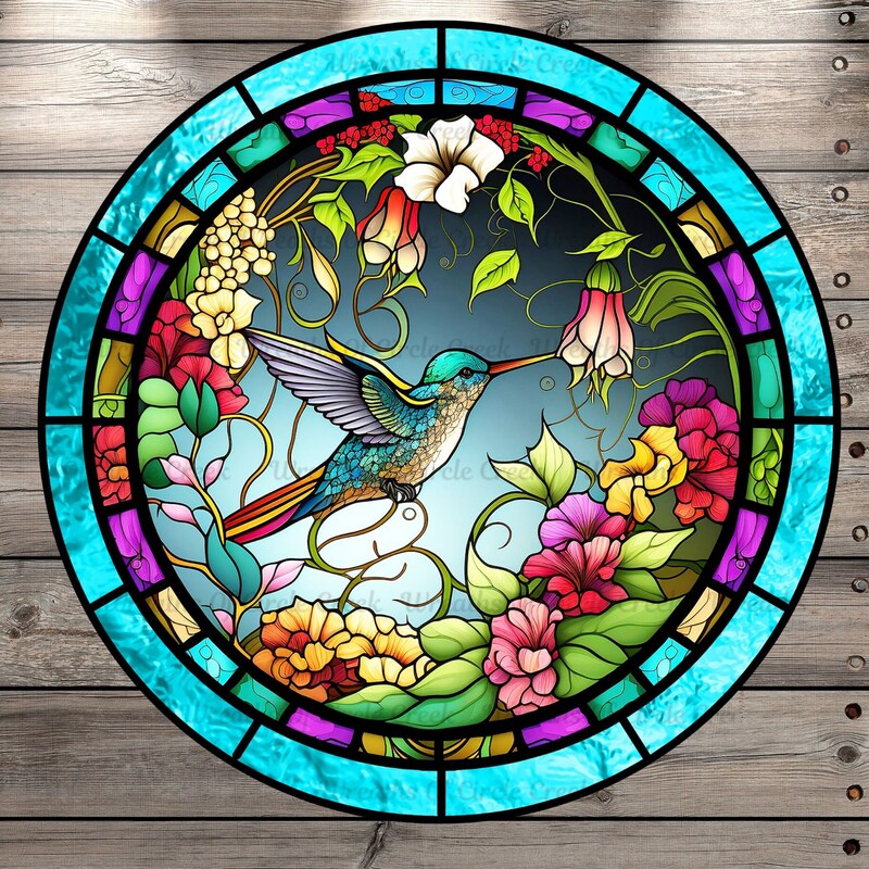 Stained Glass Print - Etsy