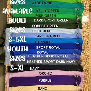 Graphic Tee | Word Art | "advocate Support Be Kind Accept Love Educate ...