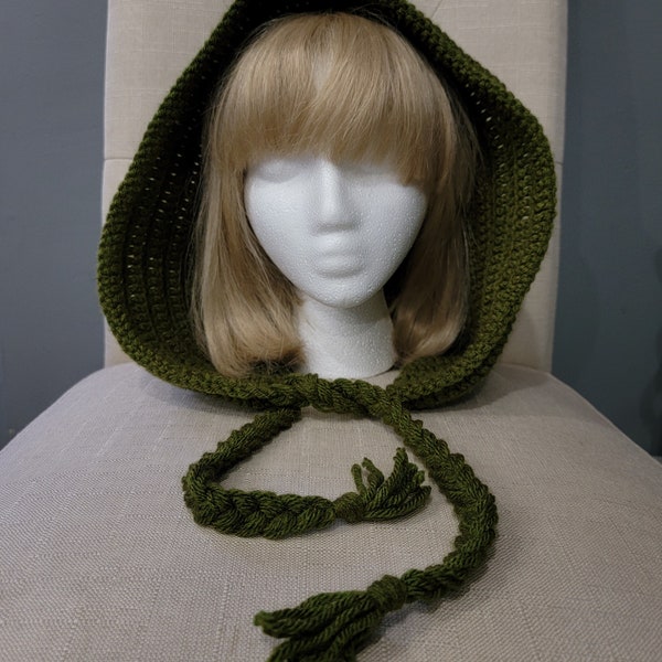 Crochet Pixie Hood - Etsy