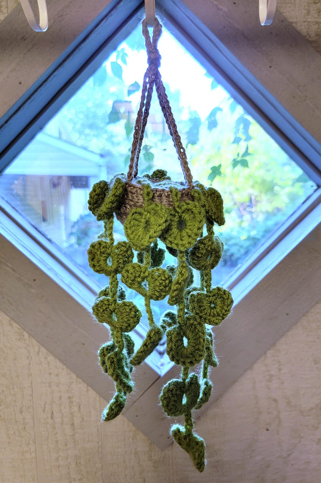 String of Hearts Hanging Stash Container Silver - Etsy