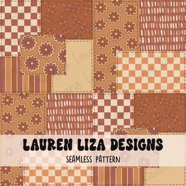 Retro Patchwork - Etsy