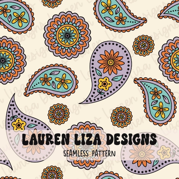 Paisley Design - Etsy
