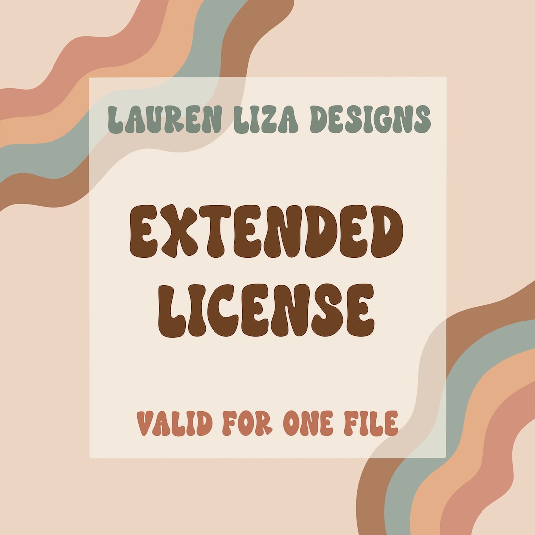 Extended Commercial License for Any ONE Pattern in Lauren Liza Designs ...