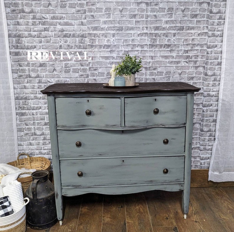 Rustic Farmhouse Dresser *SOLD* - Etsy