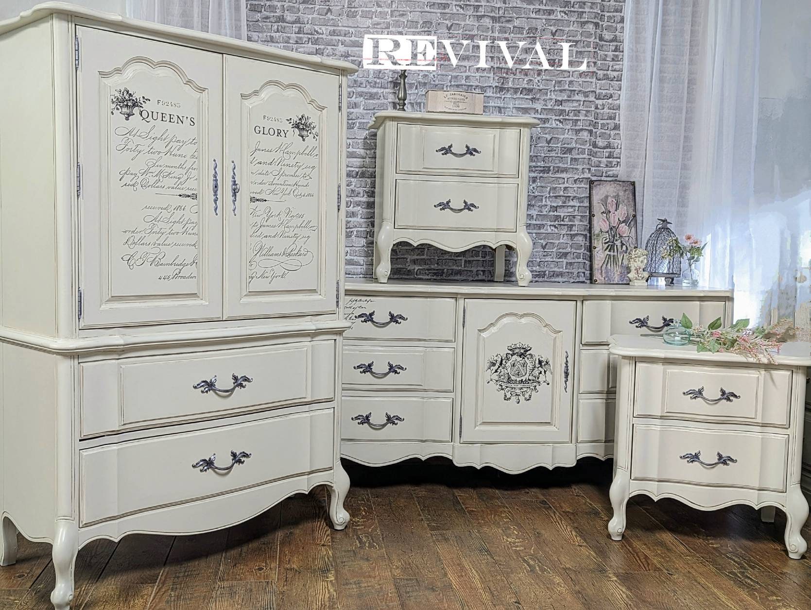 PORTFOLIO PIECE ONLY French Provincial Bedroom Set Custom Refinished Etsy