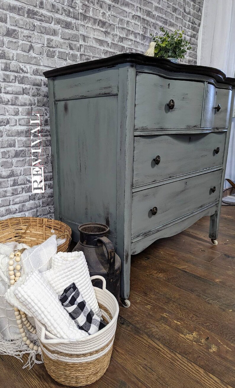 Rustic Farmhouse Dresser *SOLD* - Etsy