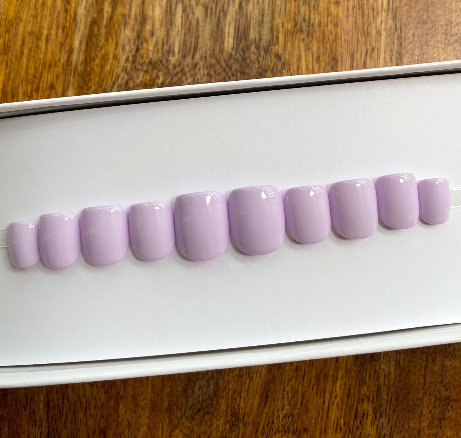 EXTRA SHORT Basic Press on Nails Shiny or Matte Gel Custom - Etsy