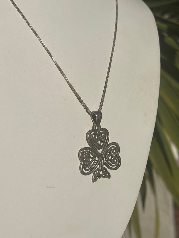 Vintage Celtic Irish Trinity Knot Tree of Life Pendan… - Gem