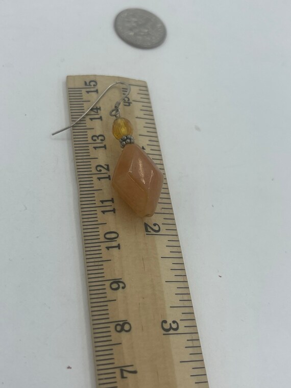 Vintage Peach Quartz Beaded Gemstone Sterling Silver … - Gem