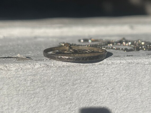 Antique Vintage 500 Lira 1958 Coin Cutout Pendant Med… - Gem