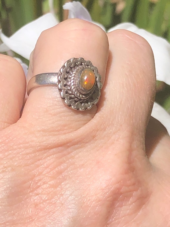 Beautiful Vintage Yellow Fire Opal Cabochon Gemstone … - Gem