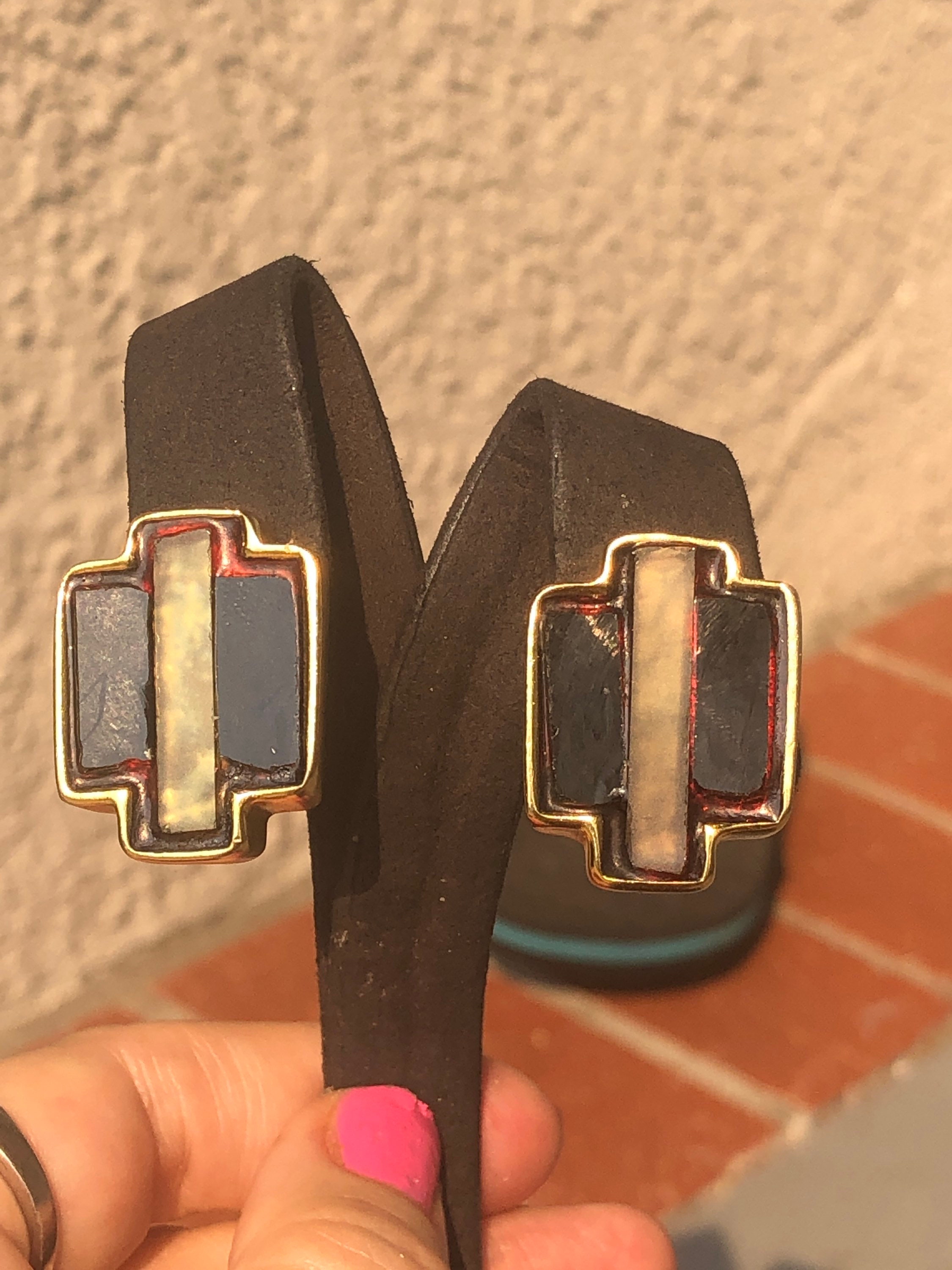 Vintage Designer Donna Karan and Company Dkco Gold Tone Glass | Etsy