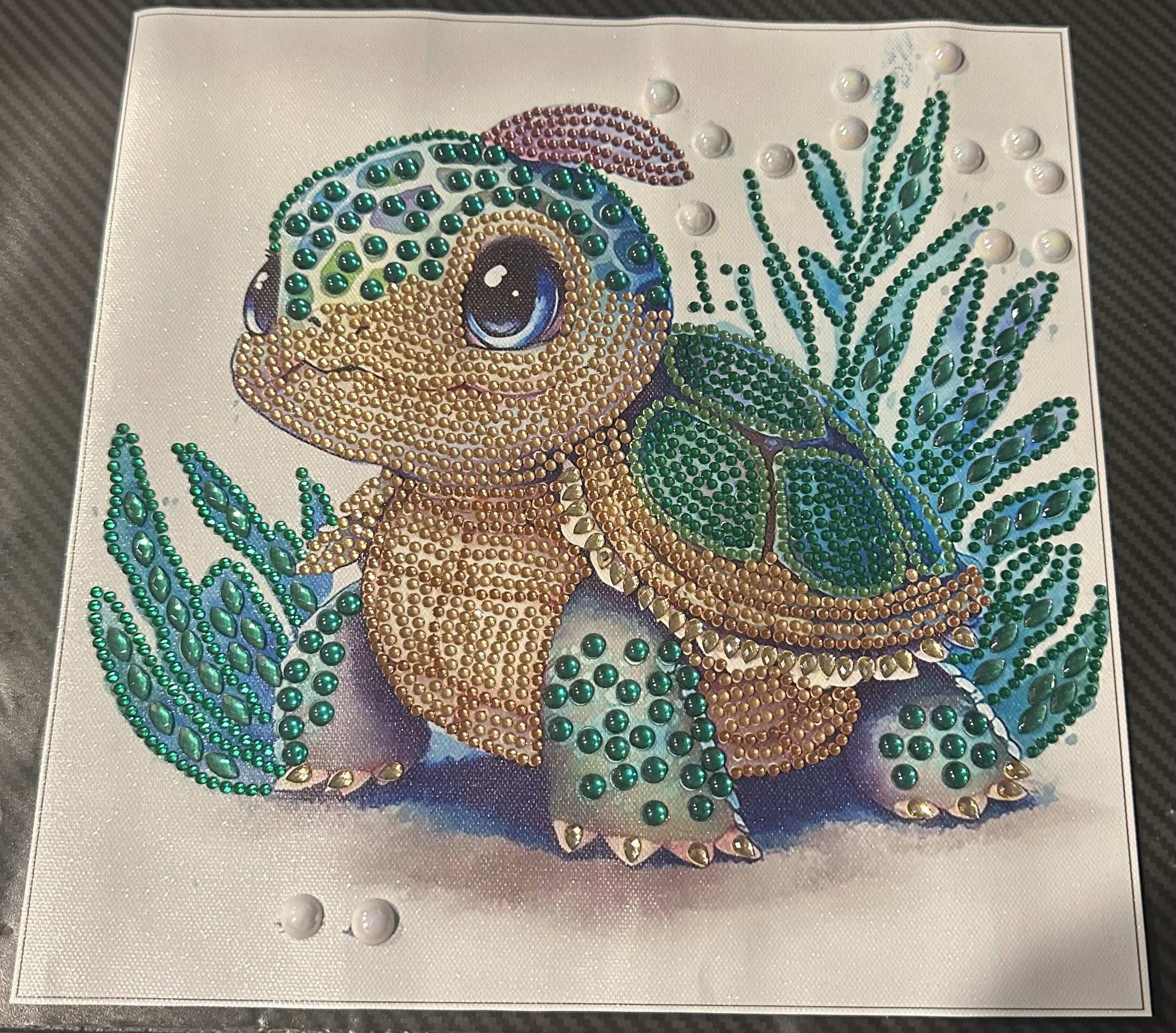 Cute Turtle Finished Diamond Painting - Etsy