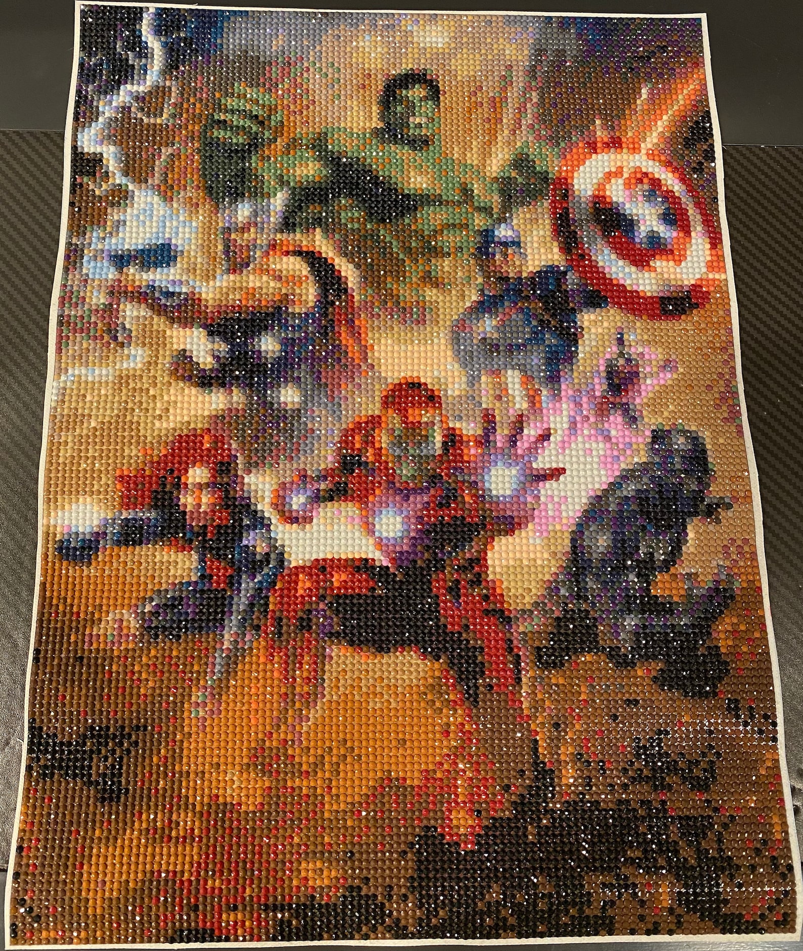 Finished Avengers Diamond Painting - Etsy