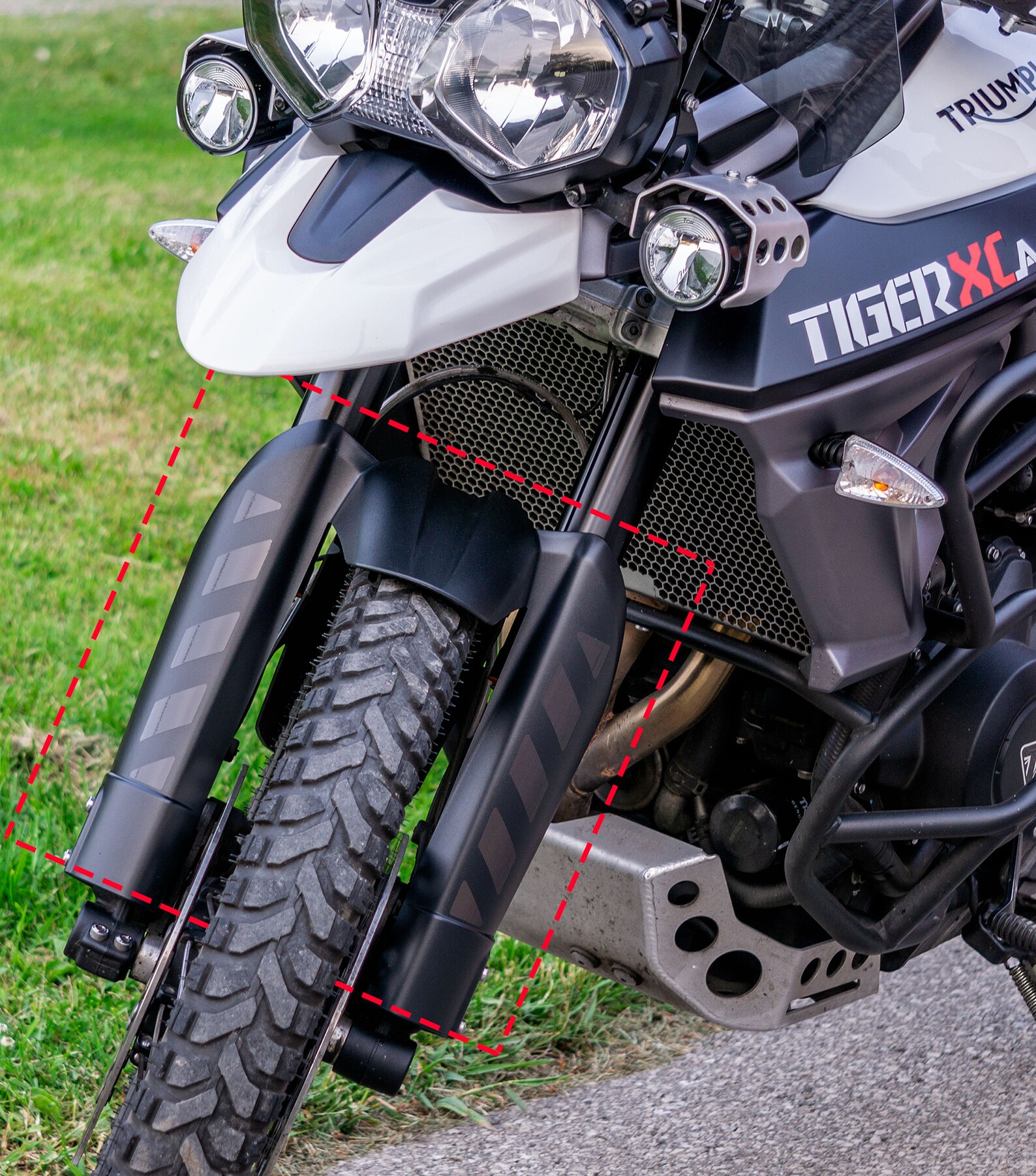 Motorcycle Reflective Decals Panniers Top Case Forks - Etsy