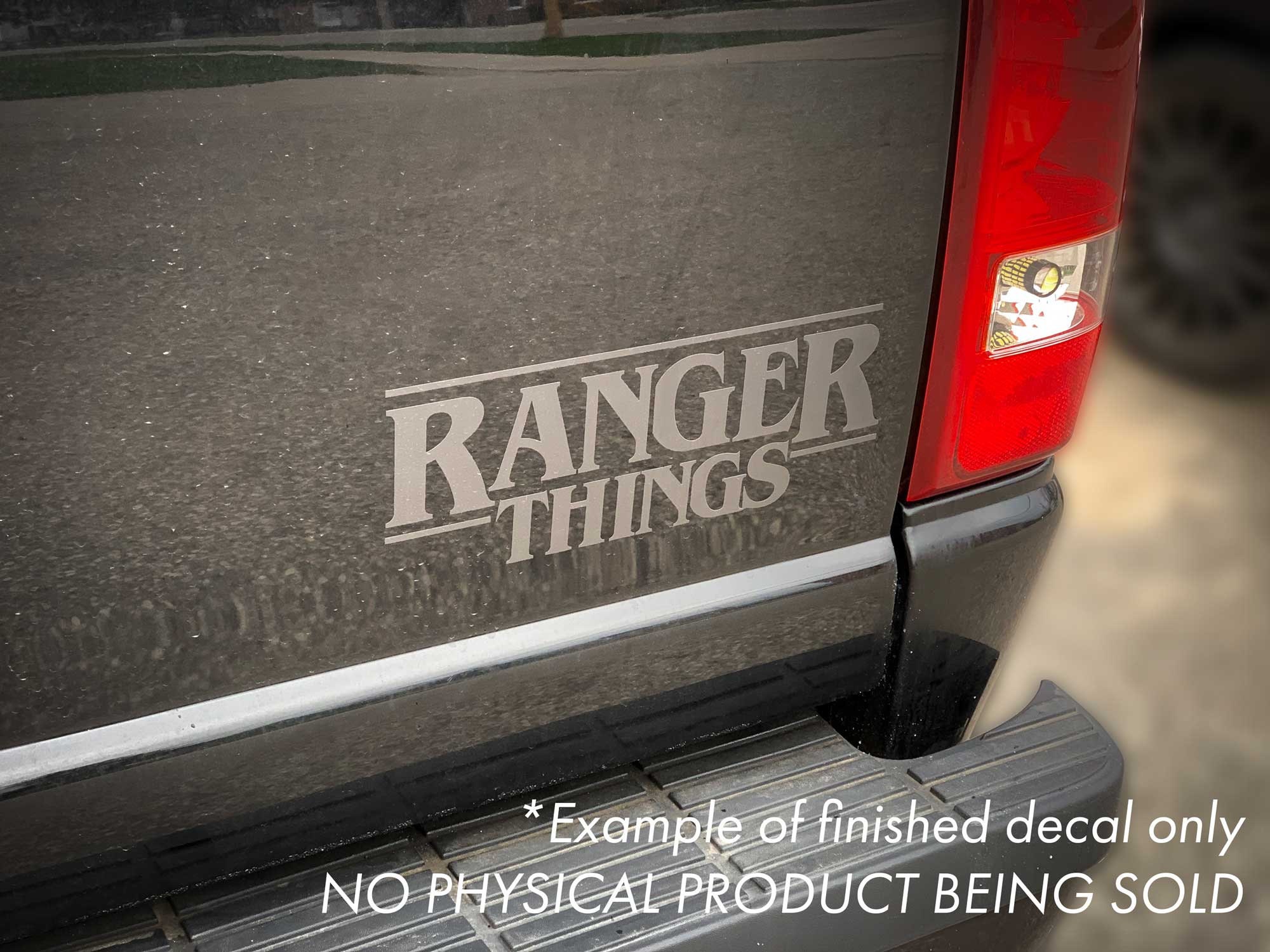 RANGER THINGS - SVG - High Quality Vector Image for Use With Vinyl ...