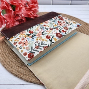 Wrap-around Book Cover, Book Sleeve, Book Pouch, Padded Book Cover ...