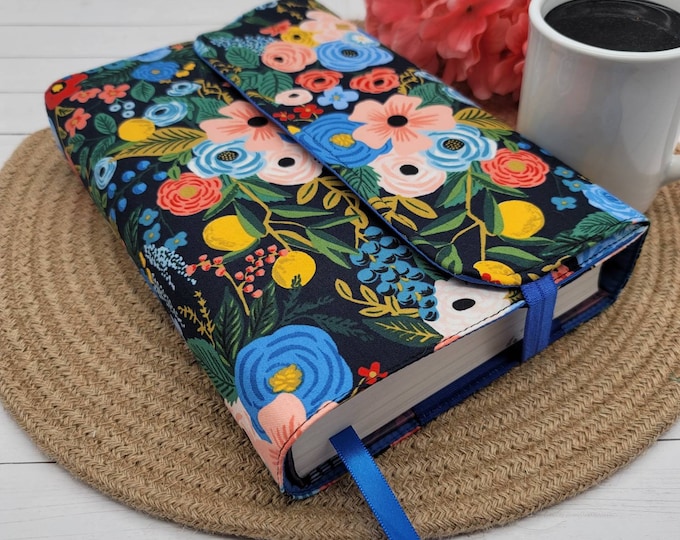 Wrap-around Book Cover, Adjustable Book Cover, Book Sleeve, Book Pouch ...