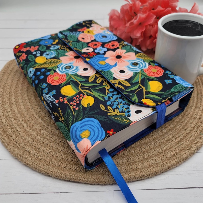 Wrap-around Book Cover Adjustable Book Cover Book Sleeve - Etsy