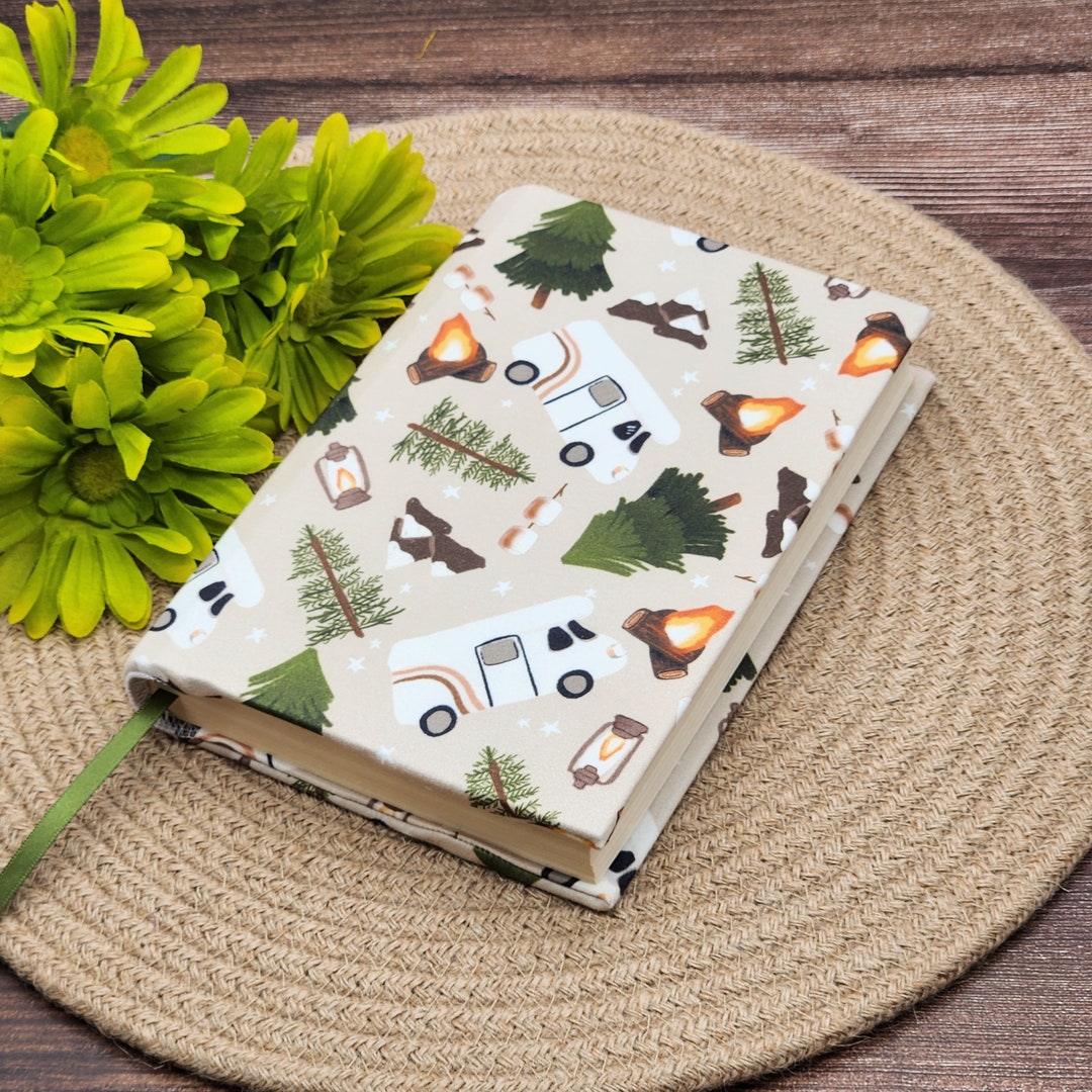 STRETCH Book Covers, Book Sock, Book Sleeve, Fabric Book Cover, Bible ...