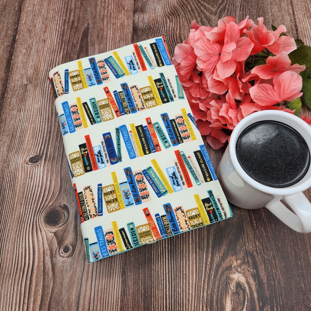 Adjustable Book Cover, Book Sleeve, Book Pouch, Padded Book Cover ...