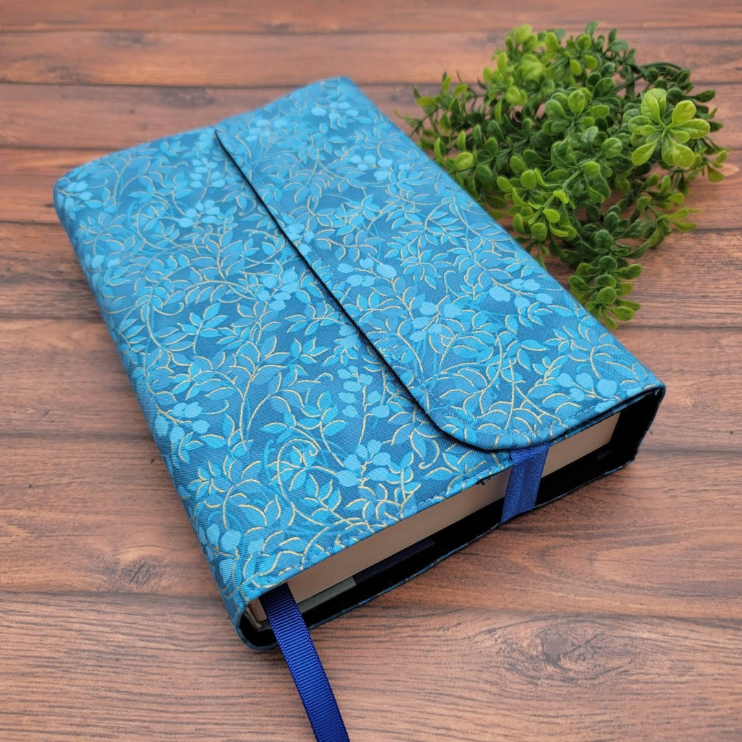 Wrap-around Book Cover, Book Sleeve, Book Pouch, Padded Book Cover ...