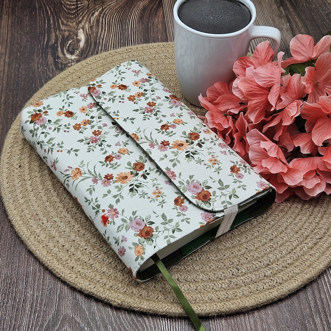 Wrap-around Book Cover, Adjustable Book Cover, Book Sleeve, Book Pouch ...
