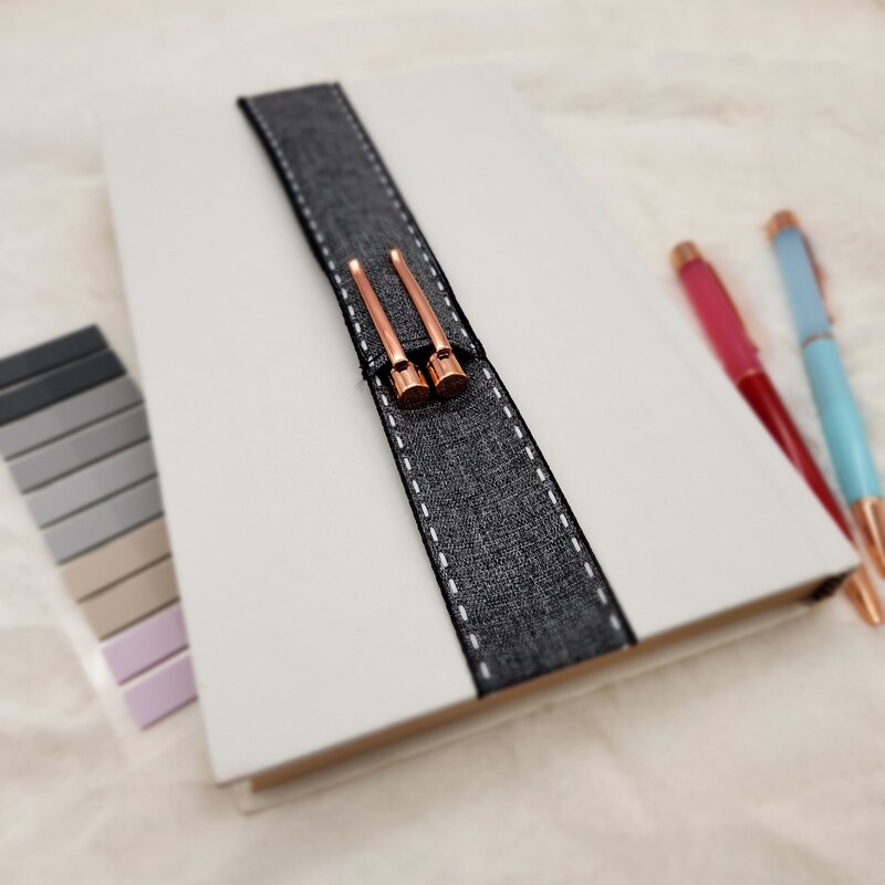 Elastic Band Bookmark - Etsy