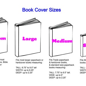 Adjustable Book Cover, Book Sleeve, Book Pouch, Book Accessories ...