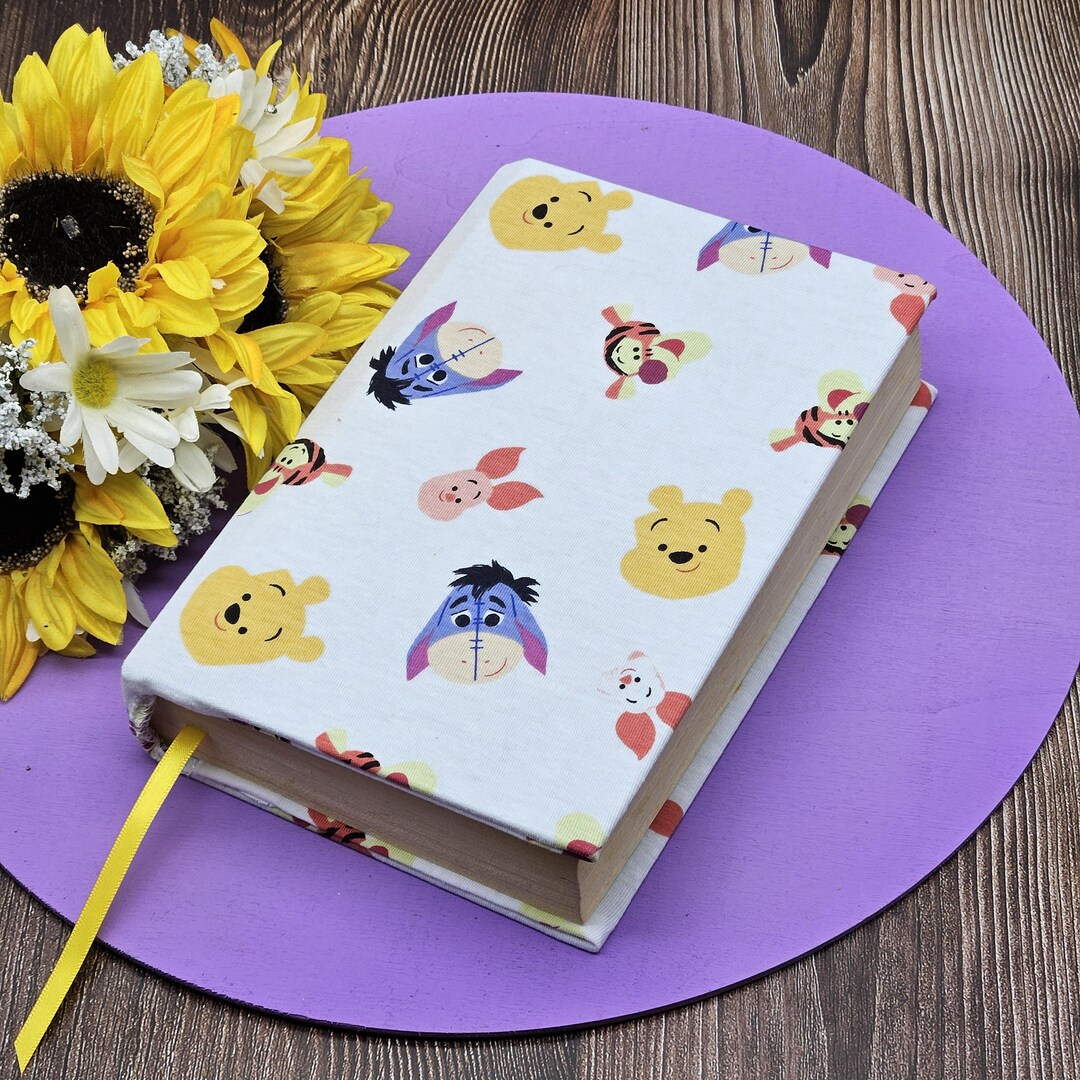 STRETCH Book Covers, Book Protector, Book Sleeve, Fabric Book Cover ...