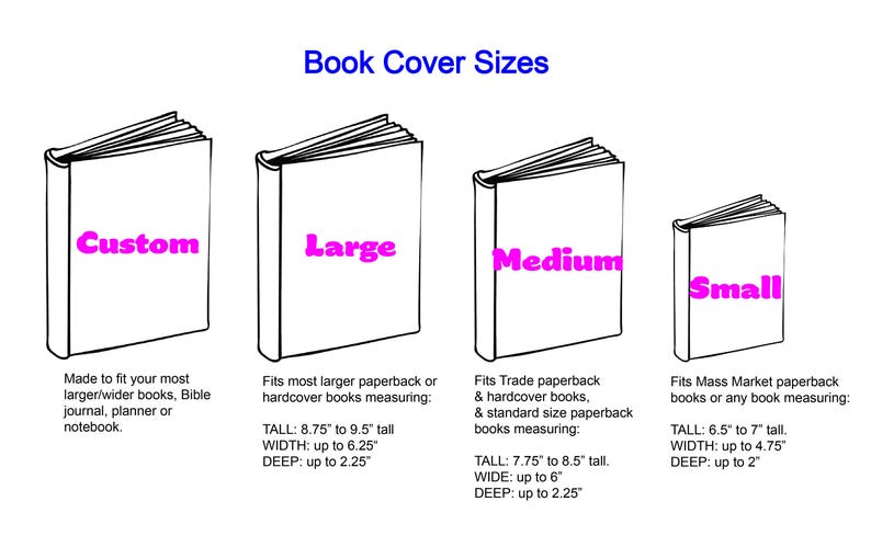 STRETCHABLE Book Covers, Book Protector, Book Sleeve, Fabric Book Cover ...