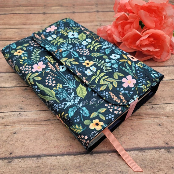 Wrap-around Book Cover Adjustable Book Cover Book Sleeve - Etsy