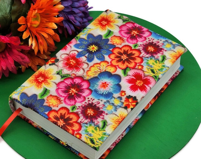 STRETCH Book Covers, Book Protector, Fabric Book Cover, Bible Cover ...