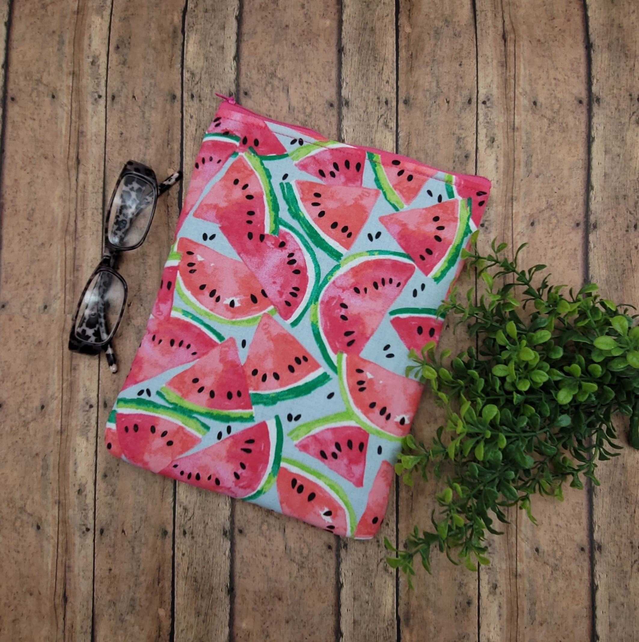 Zippered Book Sleeve Book Cover Book pouch Bookish Planner | Etsy