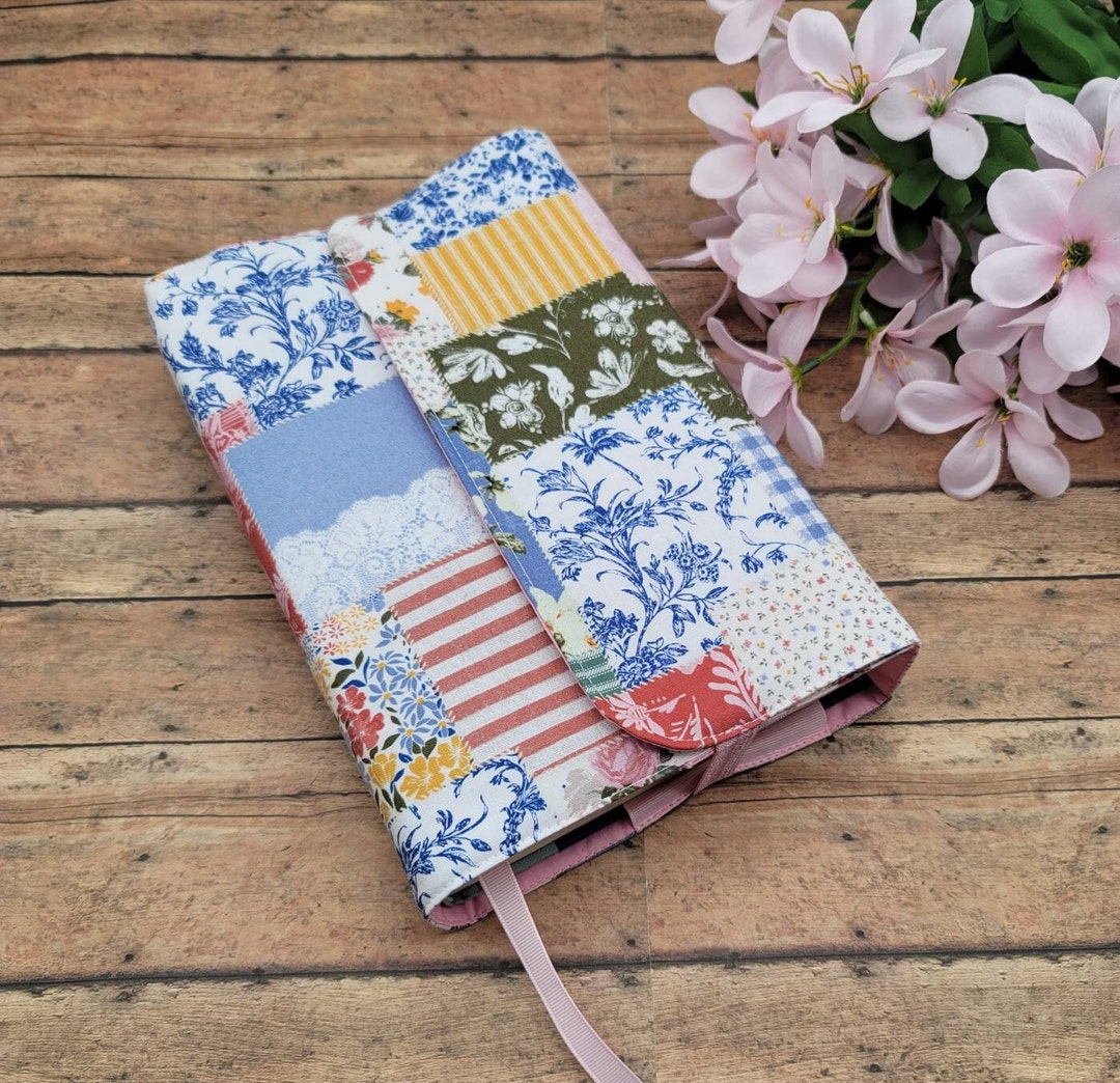 Wrap-around Book Cover, Book Sleeve, Book Pouch, Padded Book Cover ...