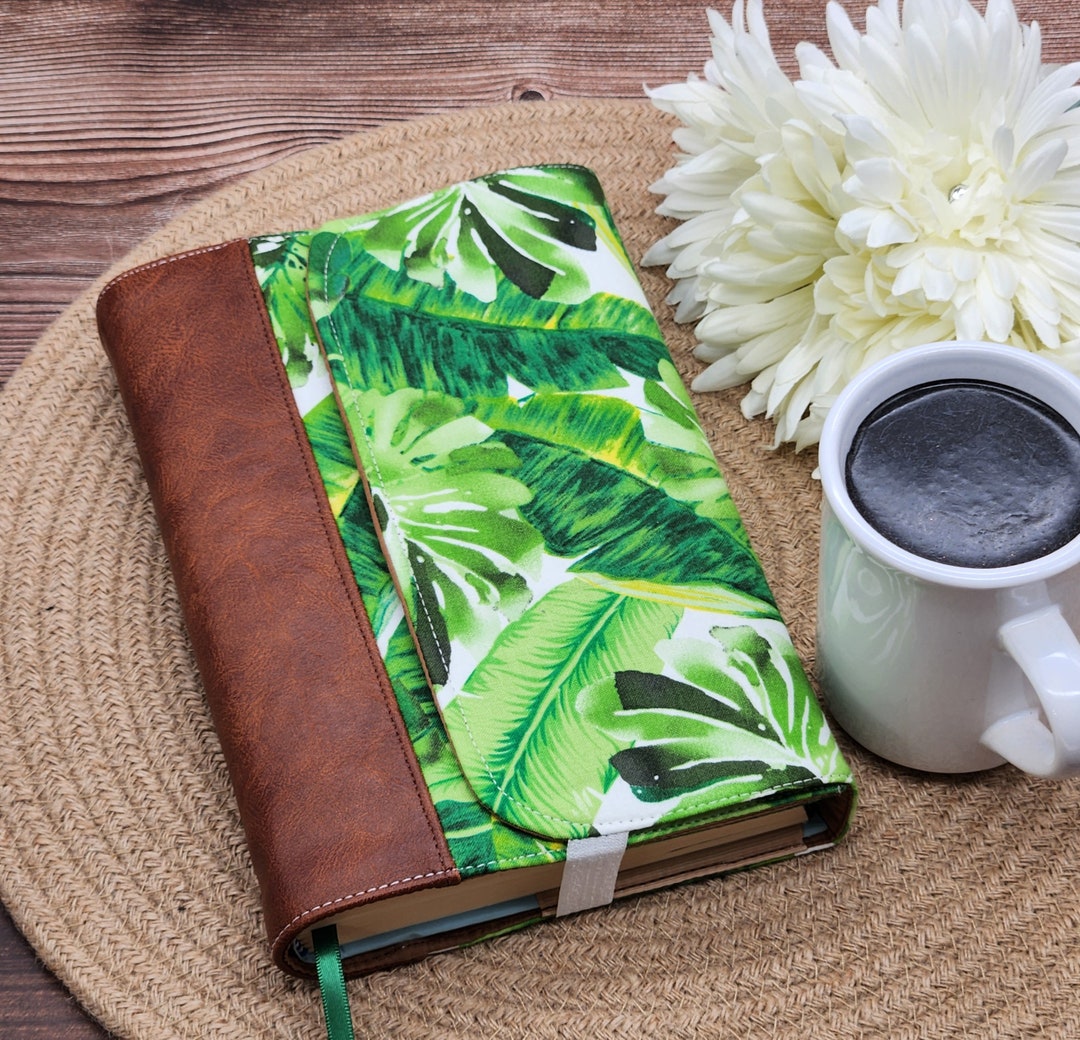 Wrap-around Book Cover, Adjustable Book Cover, Book Sleeve, Book Pouch ...